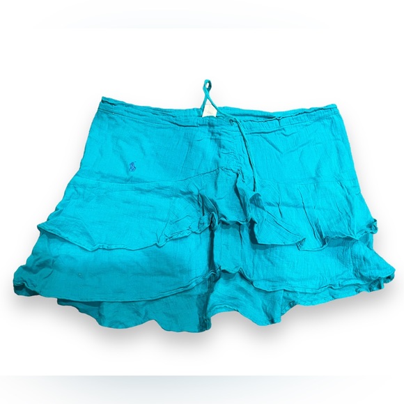 Ralph Lauren | Swim | Vintage Ralph Lauren Teal Ruffle Coverup | Poshmark